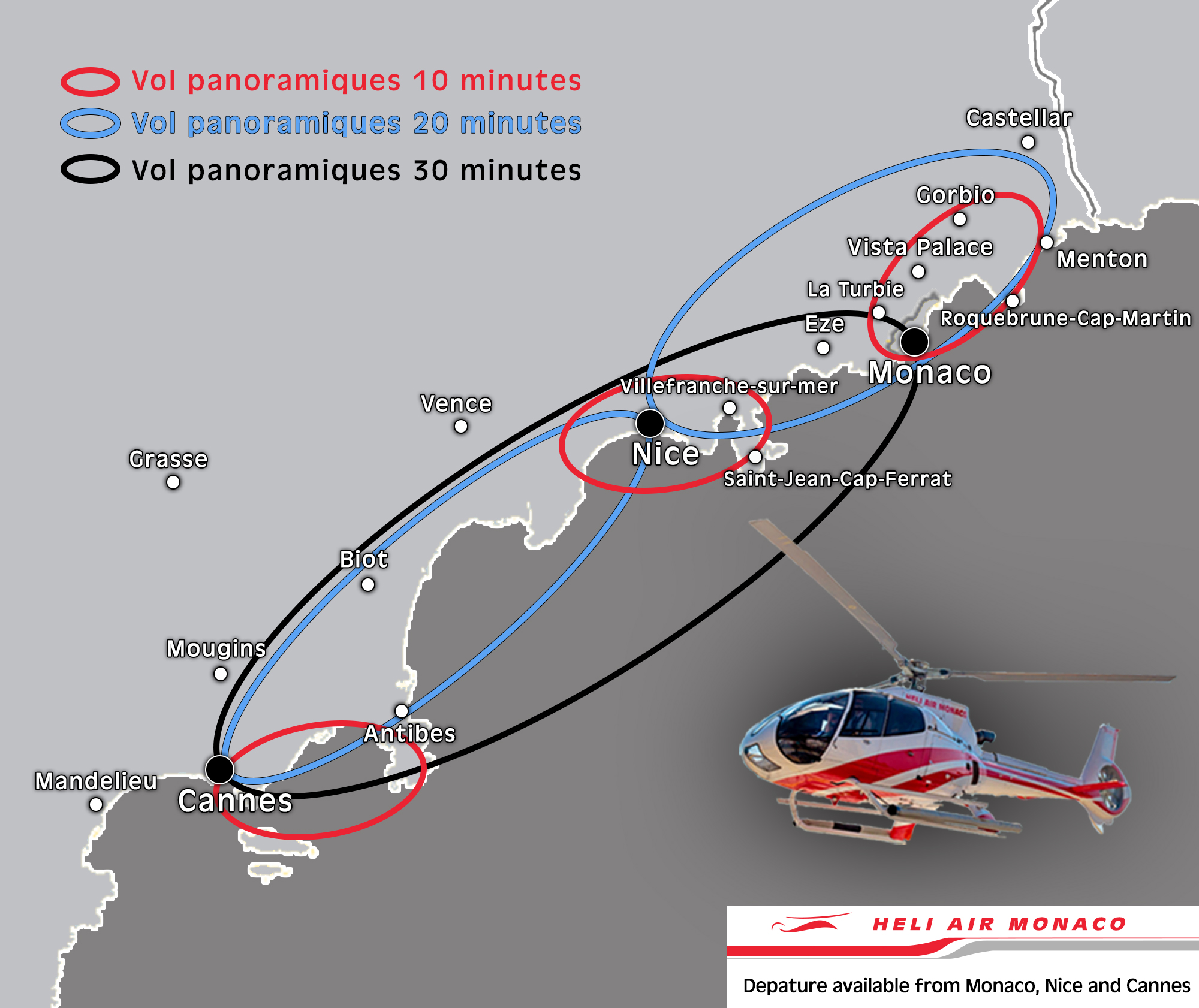 Héli Air Monaco | Panoramic Flights